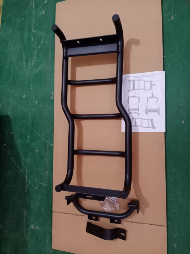 Vehicle side rear metal ladder rack access roof fits Landrover ...
