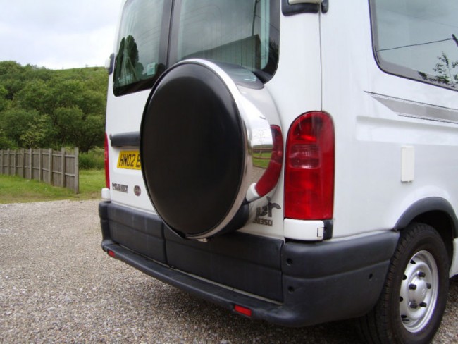 STEEL CHROME METAL RING 4X4 REAR SPARE TYRE WHEEL COVER WHEELCOVER WITH ...