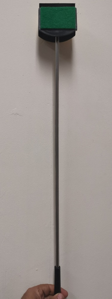 FISH TANK CLEANING ROD BUFF SPONGE LONG HANDLE POND TANKS AQUARIUM PET ...