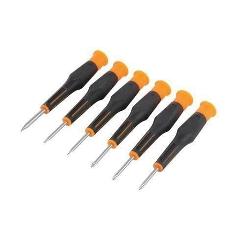 BRAND NEW PRECISION SCREWDRIVER SET PHILLIPS & SLOTTED 6PCE 105 MM DIY ...