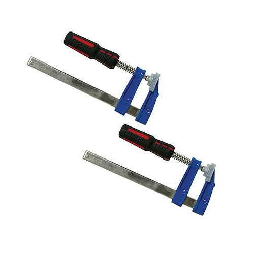 BRAND NEW F-CLAMP SET 2 PK 150 x 50 MM WOODWORK CARPENTRY WOOD DIY ...