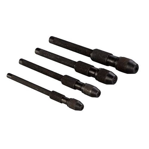 BRAND NEW PIN VICE SET 4PCE 1 2 3 4 MM POWER TOOL ACCESSORIES 4 JAW ...