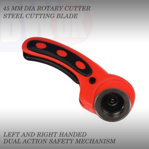 Rotary Cutter 45mm Fabric Cutting Tool Quilters Crafts Sewing Quilting ...